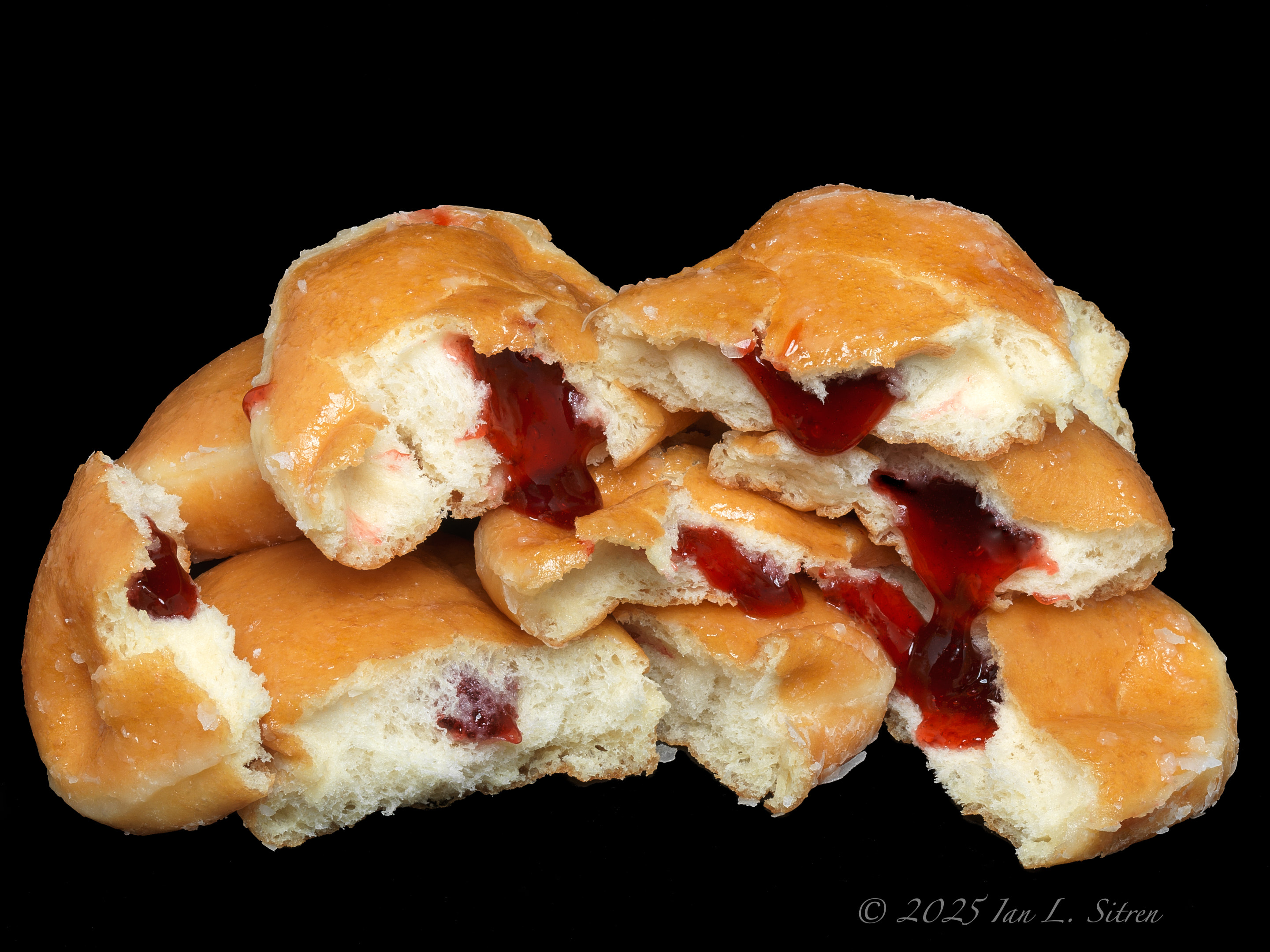 National Jelly Donut Day – Krispy Kreme Raspberry Filled in Focus