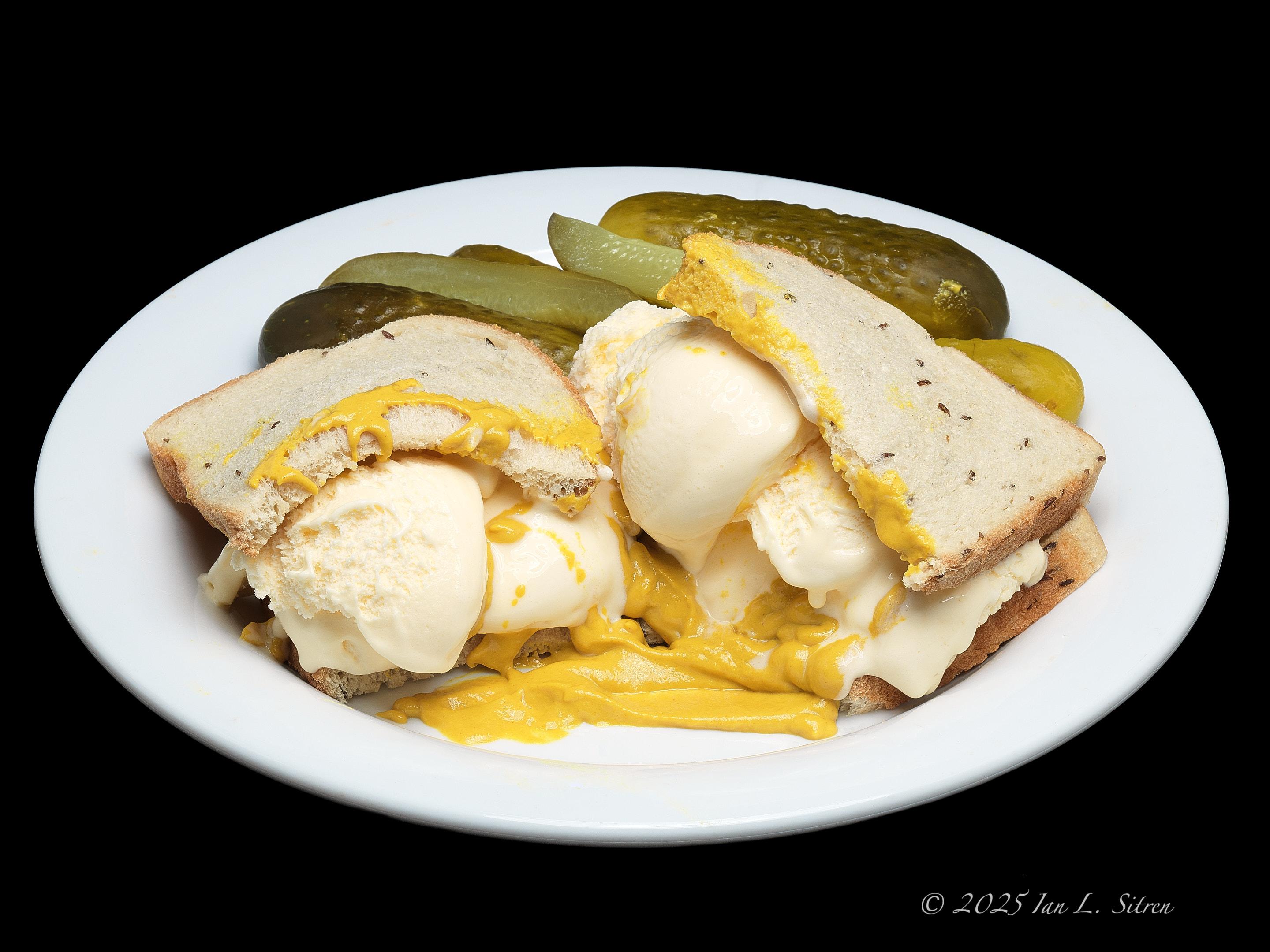 Jewish Deli Ice Cream Sandwich for National Ice Cream Sandwich Day